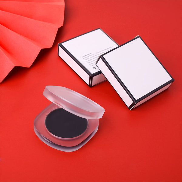 Black And White 2 Color Temperature Changing Cream Powder Blusher ...