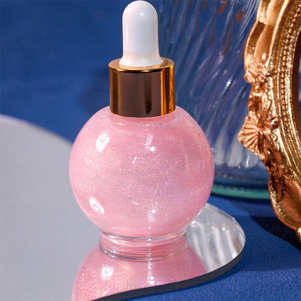 5 Colors Dropper Type Highlight Brightening Diamond Liquid Highlight ...