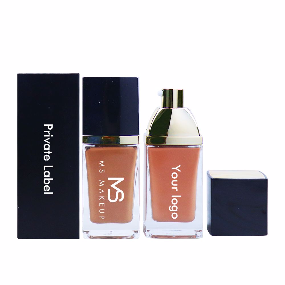 5 Colors Matte Liquid Foundation / Full Coverage Foundation Private La ...