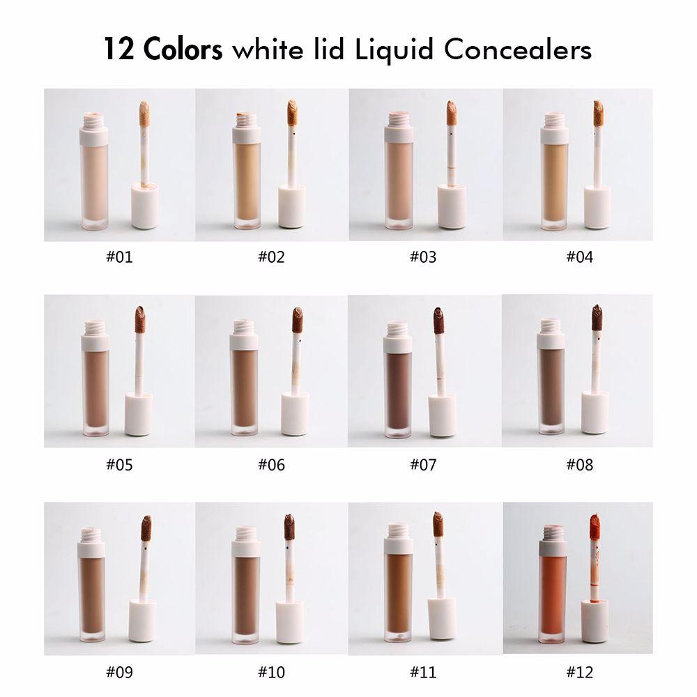 12 Colors White lid Liquid Concealers – MSmakeupoem.com