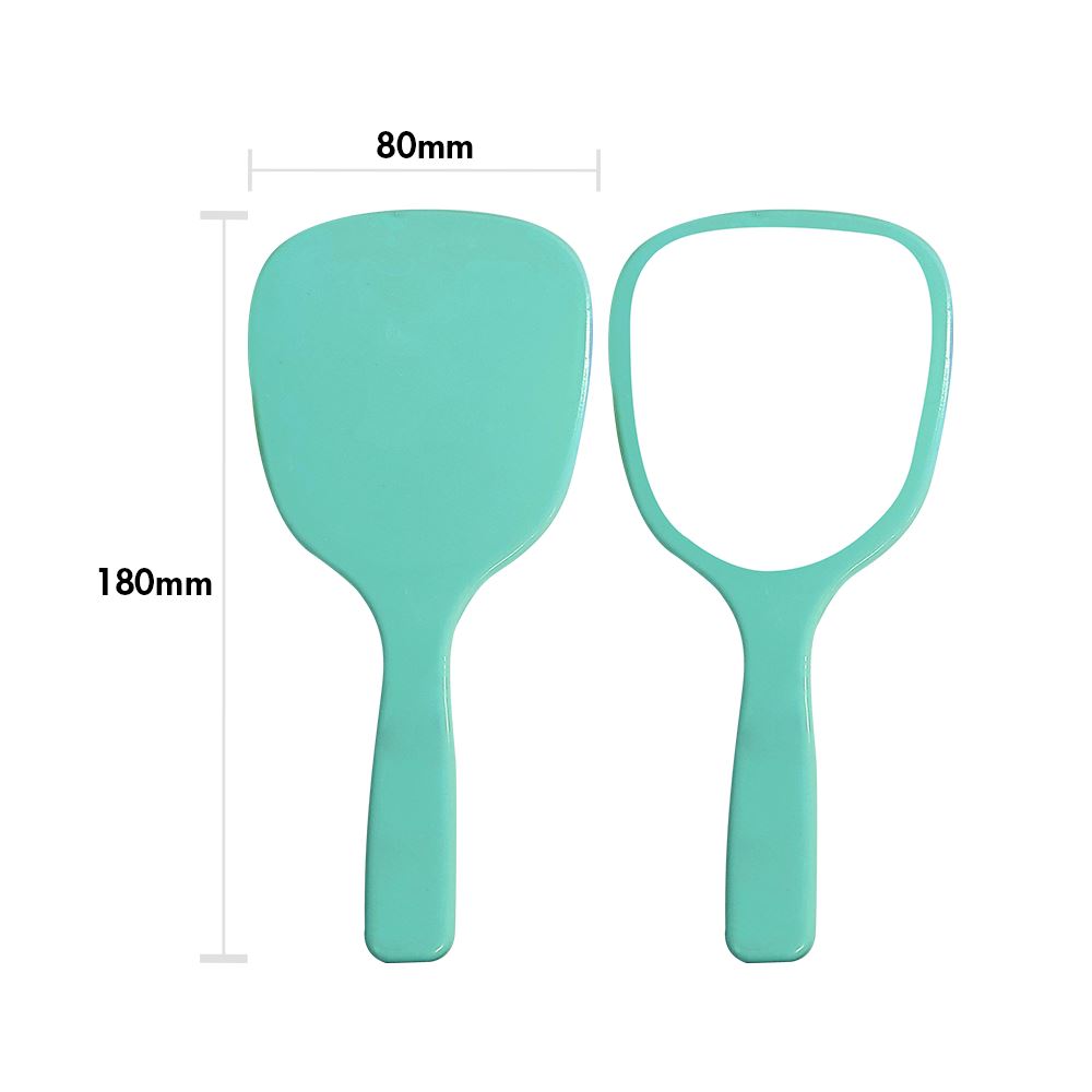 4 Colors Small Hand-held Makeup Mirror – MSmakeupoem.com